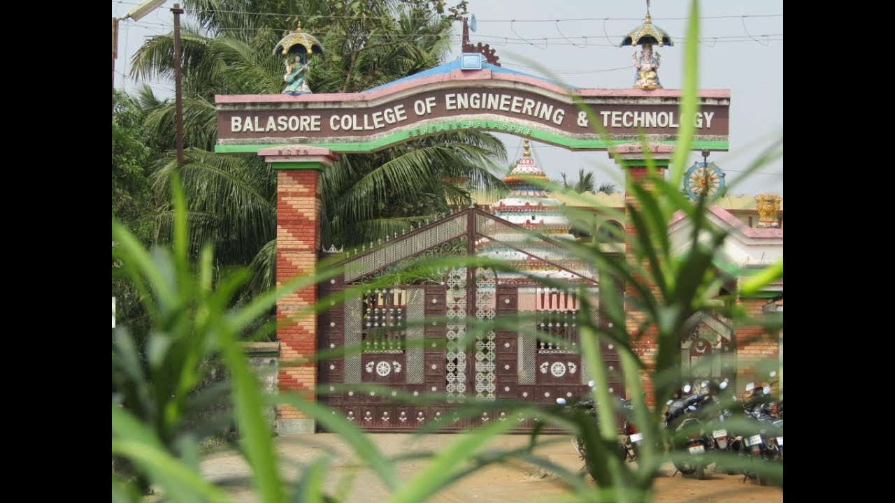 Balasore College Of Engineering And Technology; Electrical Engineering ...