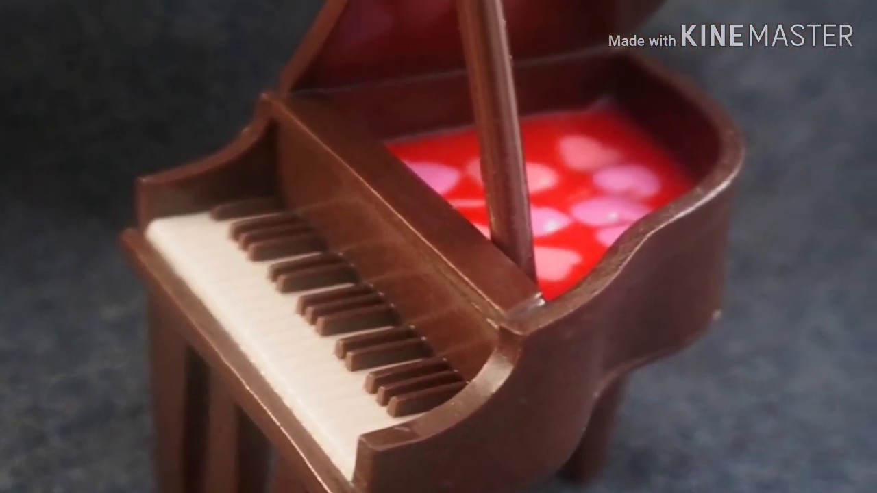 Polymer clay tutorial | grand piano - YouTube