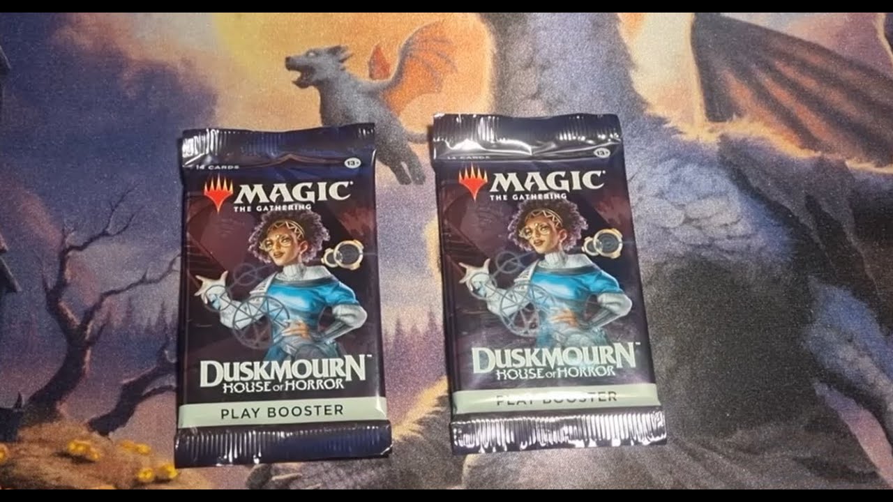 Duskmourn Pack-opening! What horrors lurk within? 👻 - YouTube