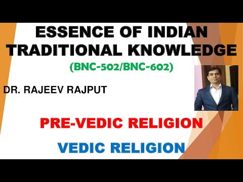 Pre-Vedic Religion | Vedic Religion | KNC502 |KNC602 | AKTU - YouTube