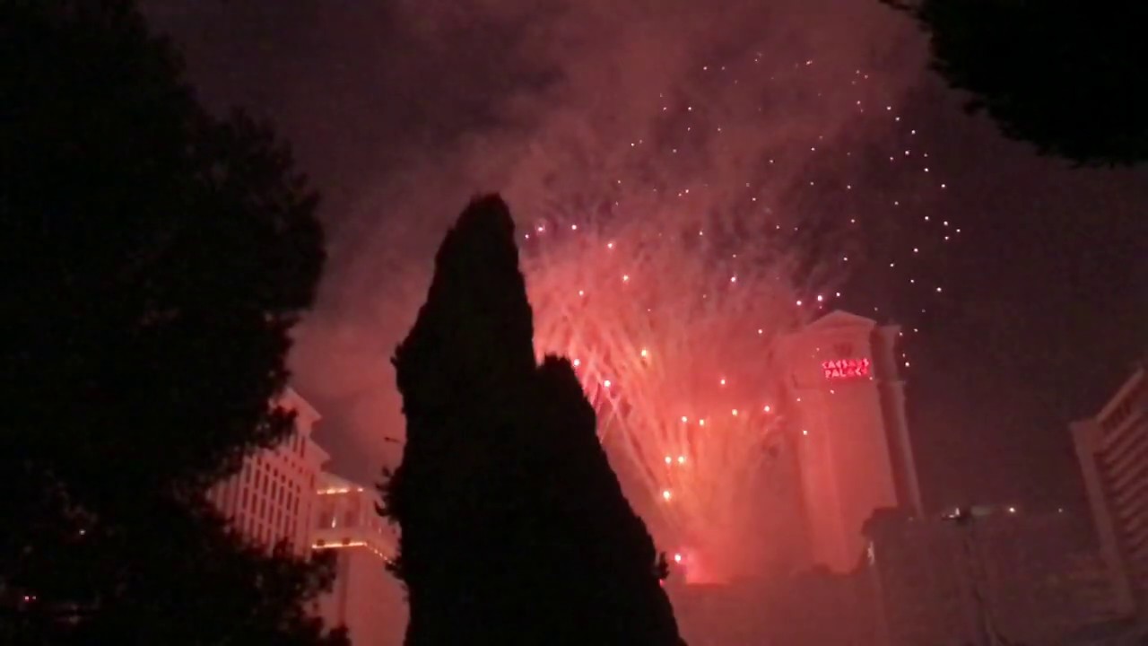 Ron Futrell with Las Vegas Strip Fireworks NYE 2020 - YouTube