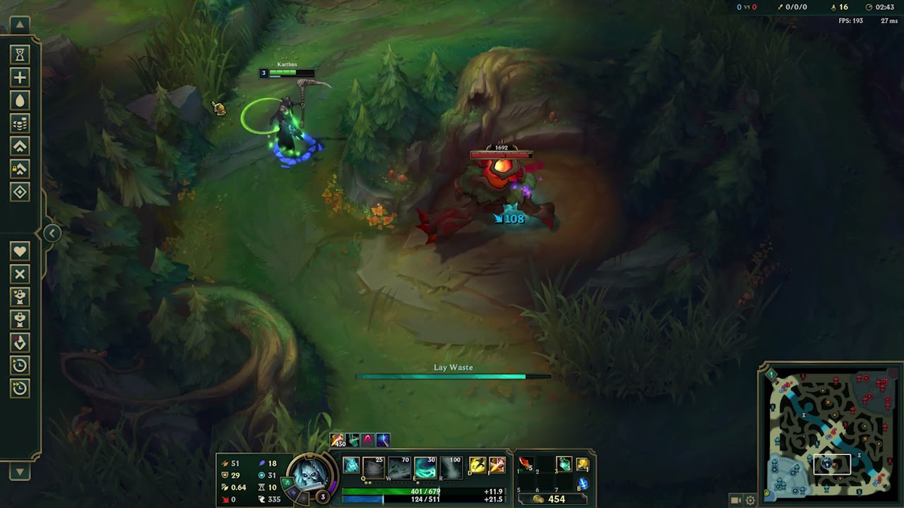 Karthus Jungle Full Clear Guide - YouTube