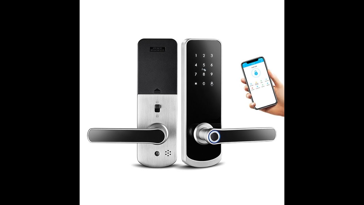 ilockey A230 smart door lock by Mobile App,smart lock complicated with ...