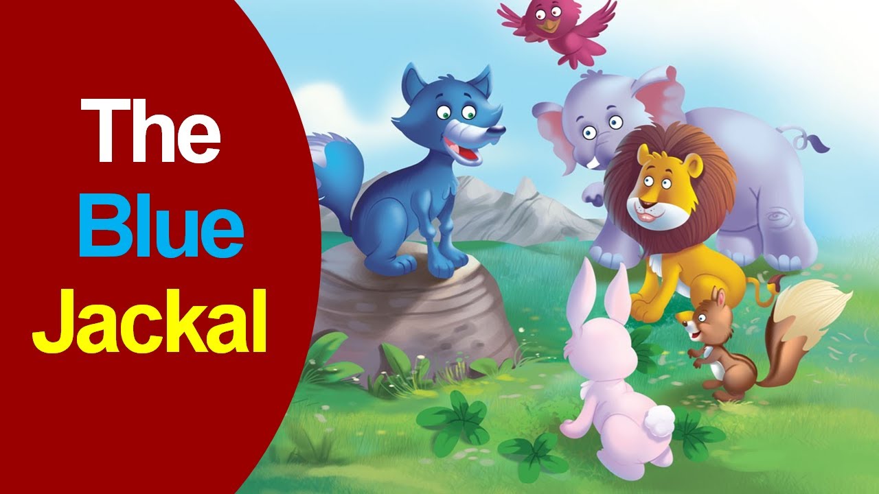 The Blue Jackal 🦊🦊 || English Stories 🤝🏽🤝🏽 - YouTube