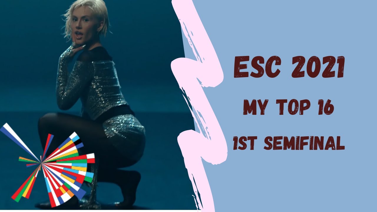 ESC 2021 (1st Semifinal) - My Top 16 | PIOLÍN ESC - YouTube