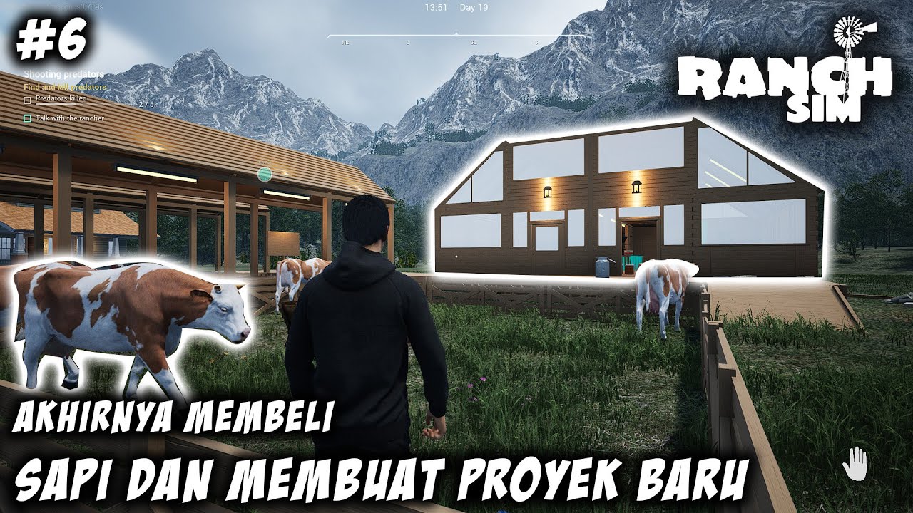 Rumah Proses Daging & Sapi Baru - Ranch Simulator Indonesia - Part 6 ...