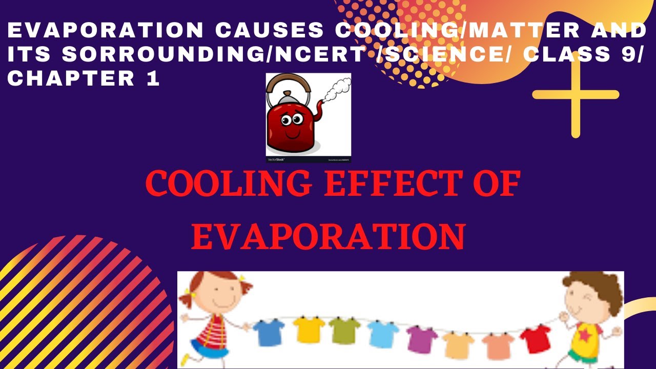 COOLING EFFECT OF EVAPORATION / MATTER AND ITS SURROUNDING/ CHAPTER 1 ...