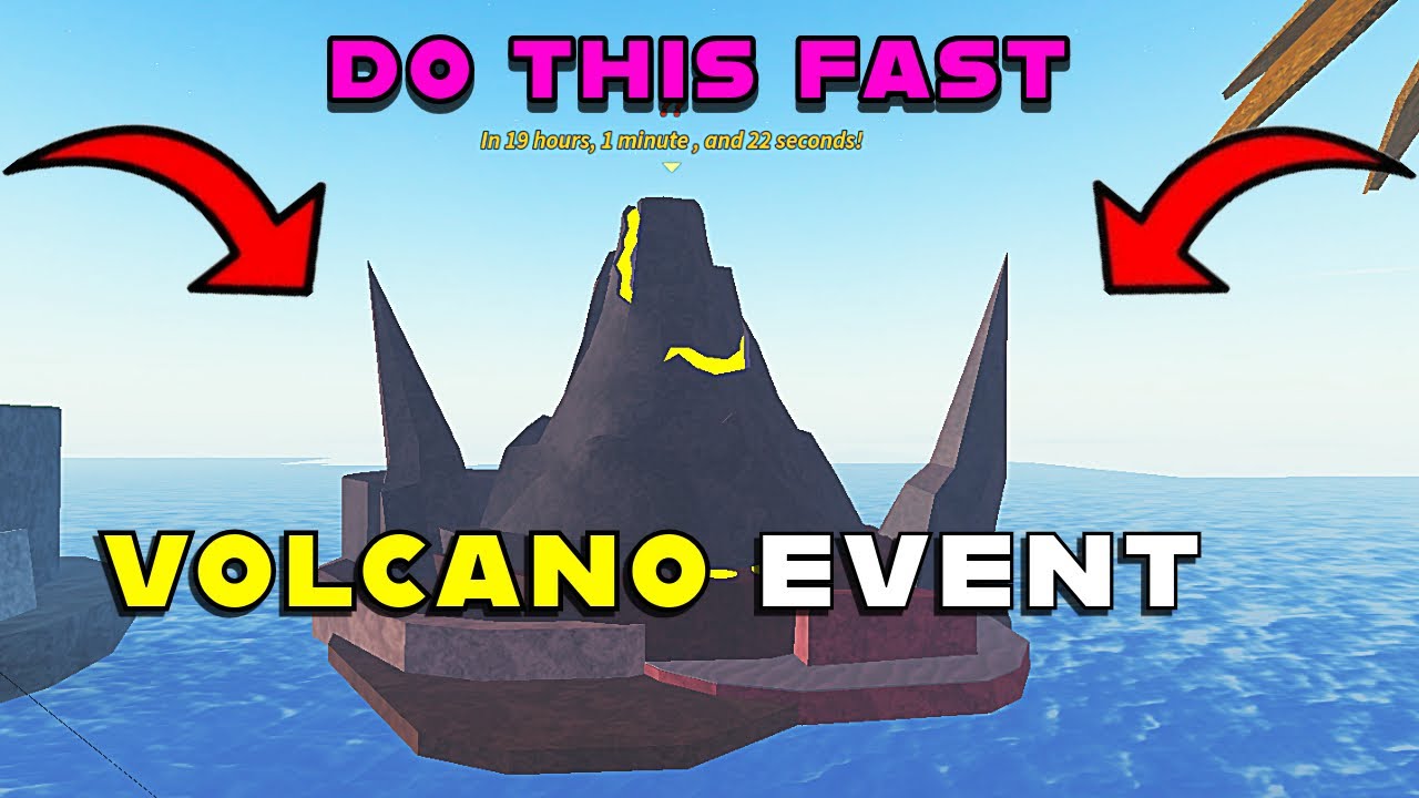 do this before the valcano erupts! (volcano eruption in fisch)# ...