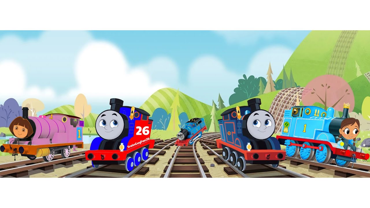 Thomas, Hatab & Jc puffing/chuffing down the Mainline with Dorothy ...