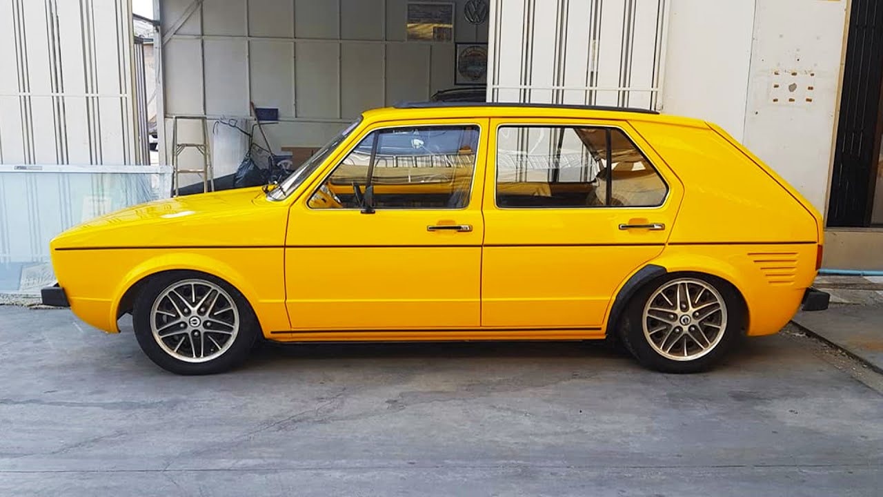 Volkswagen Golf Mk1 Air Cooled Rear Engine RWD Build Project - YouTube