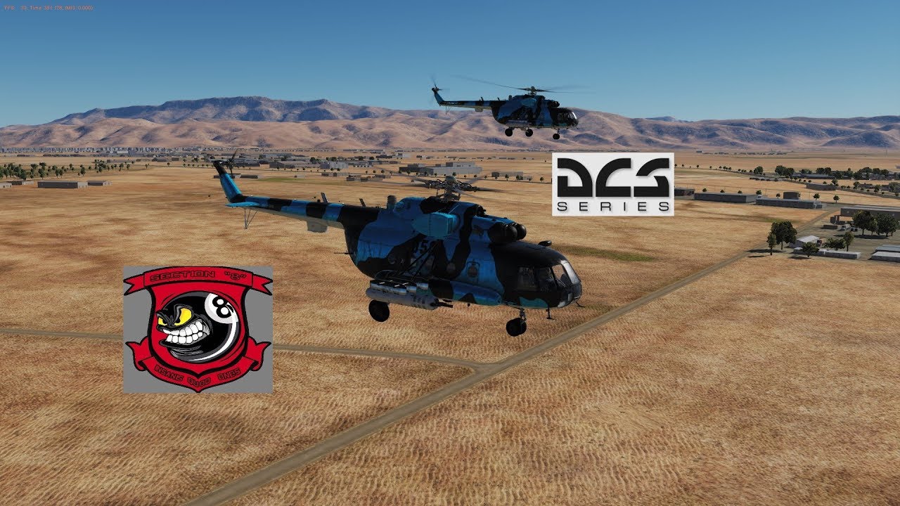 DCS World-Moose script testing Random Air Traffic and Carrier traffic ...