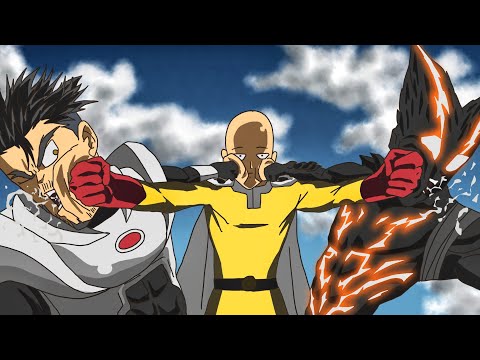 Saitama Vs  Blast - PART 5 [fan animation] Garou vs Saitama vs Blast (one punch man)
