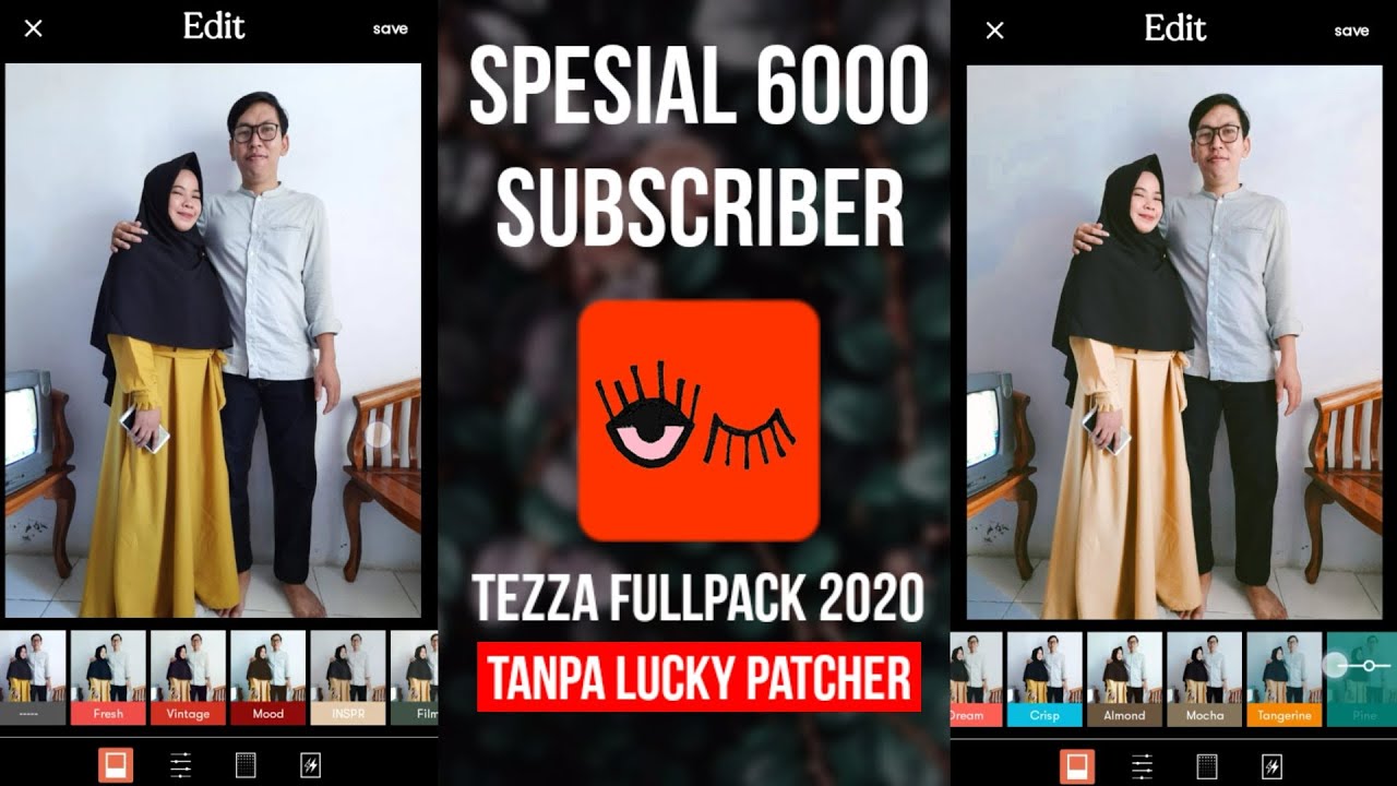 TEZZA FULLPACK TANPA LUCKY PATCHER | SPESIAL 6000 SUBSCRIBER - YouTube