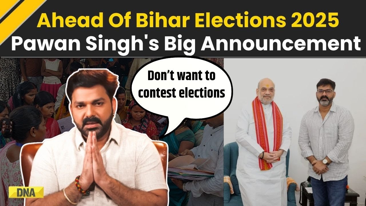 Bihar Elections 2025: Bhojpuri Actor Pawan Singh Big Statement Ahead Of ...