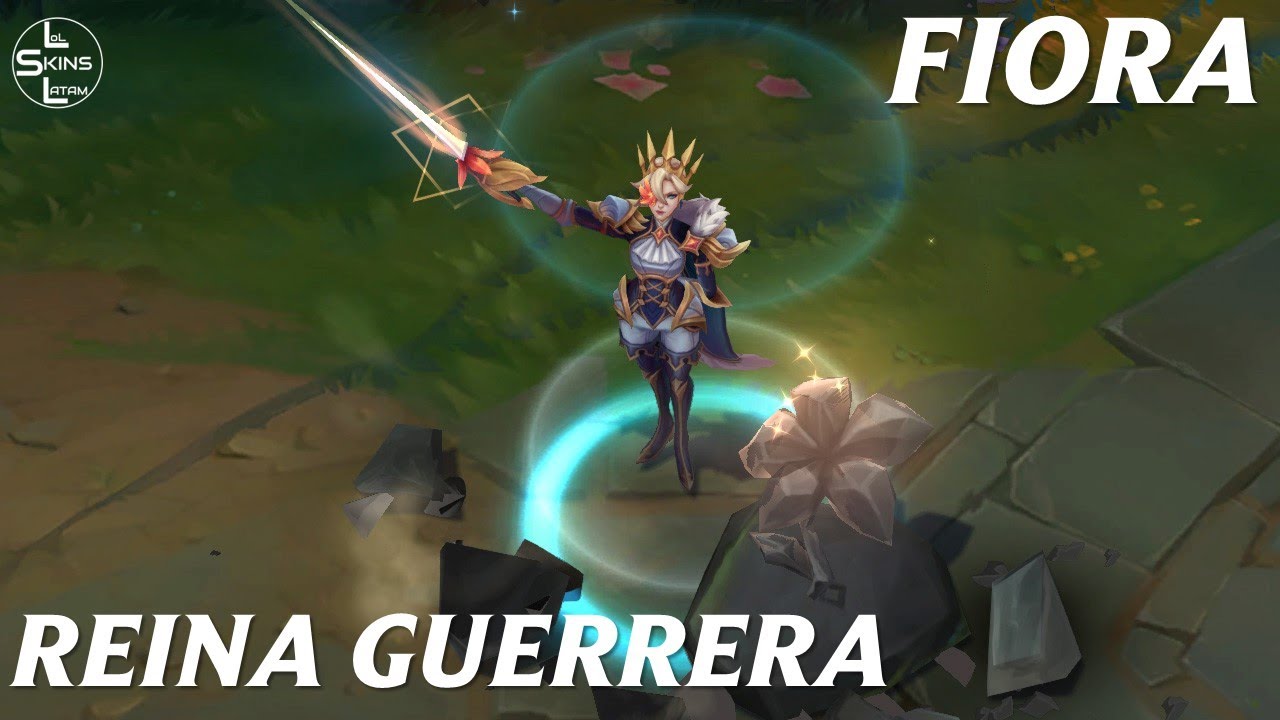 Fiora Reina Guerrera - Previsualización | League of Legends - YouTube