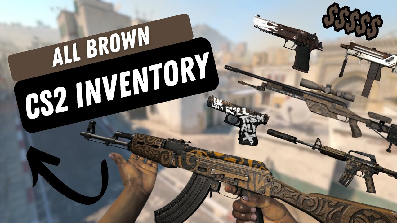 Full BROWN CS2 & CS:GO Loadout (Cheap, Budget and Expensive) - YouTube