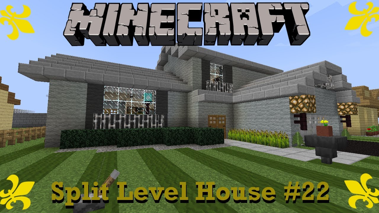 Minecraft: Split Level House Walkthrough # 22 (SuburbCraft Ep. 37 ...