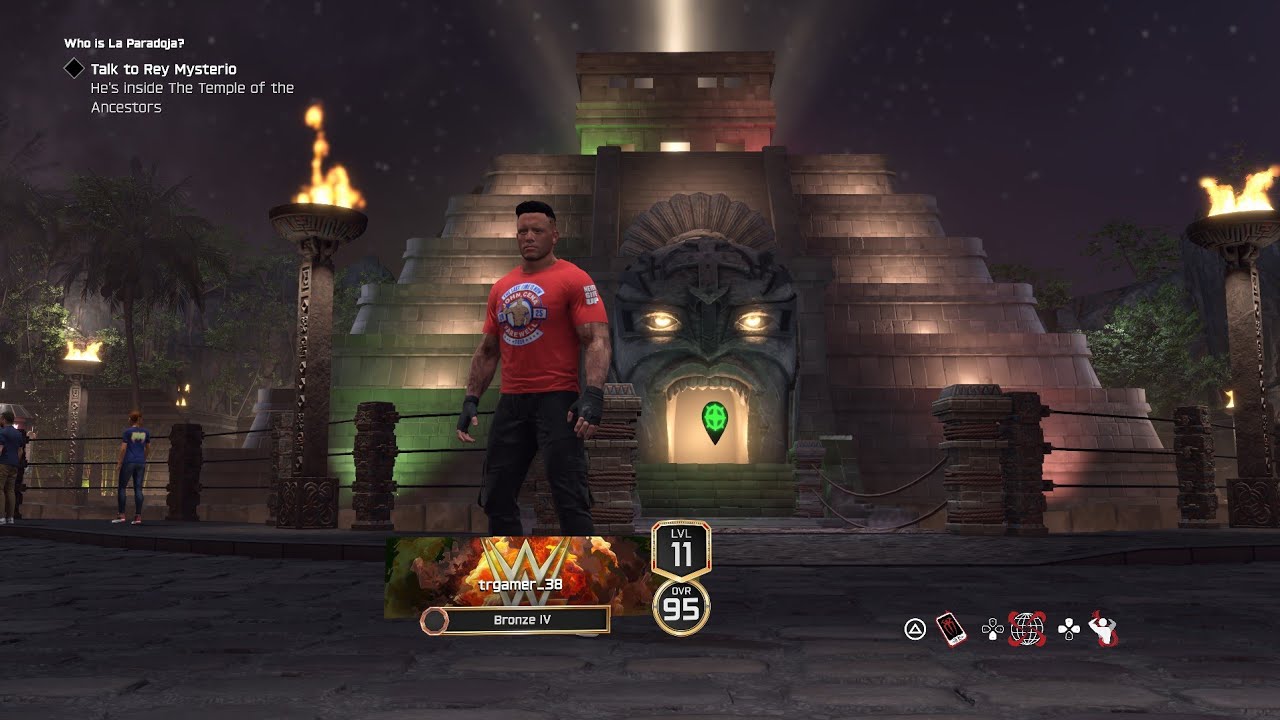 EXPLORING TEMPLE OF ANCESTORS ON THE ISLAND | WWE 2K25 | TR Gamer - YouTube