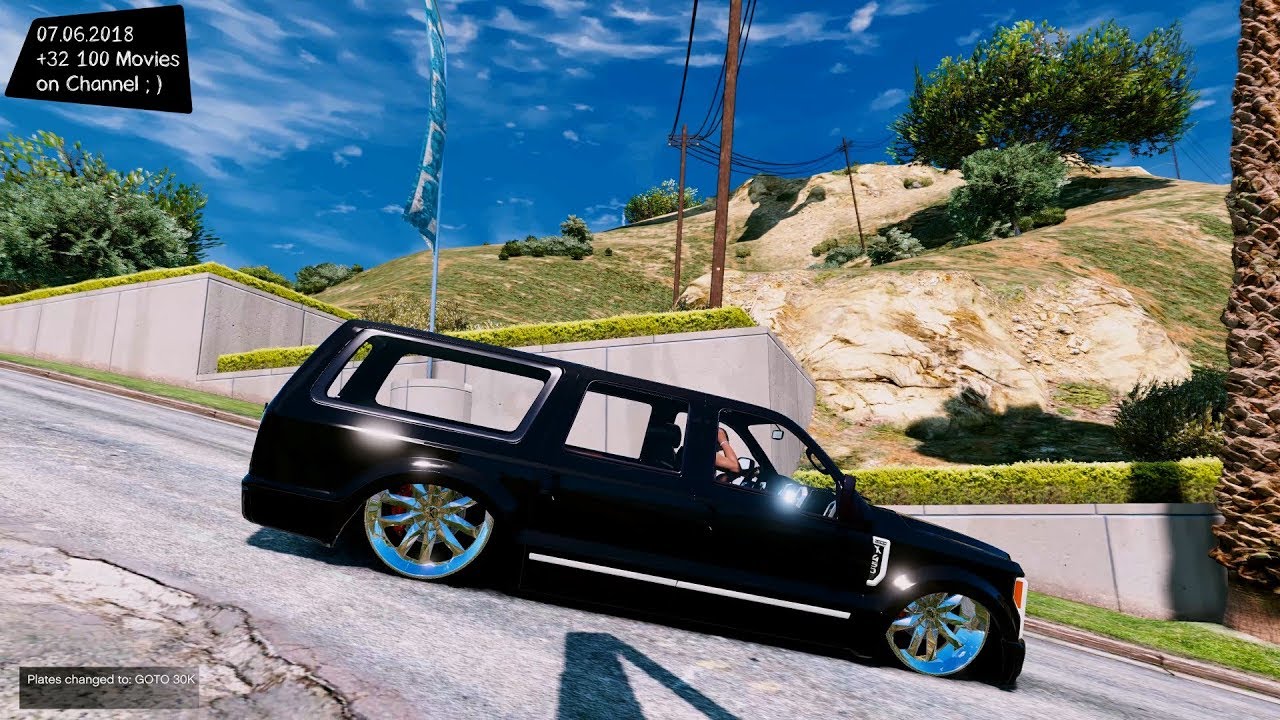 2000 Bagged Excursion X-450 Custom Test Drive GTA V _REVIEW - YouTube