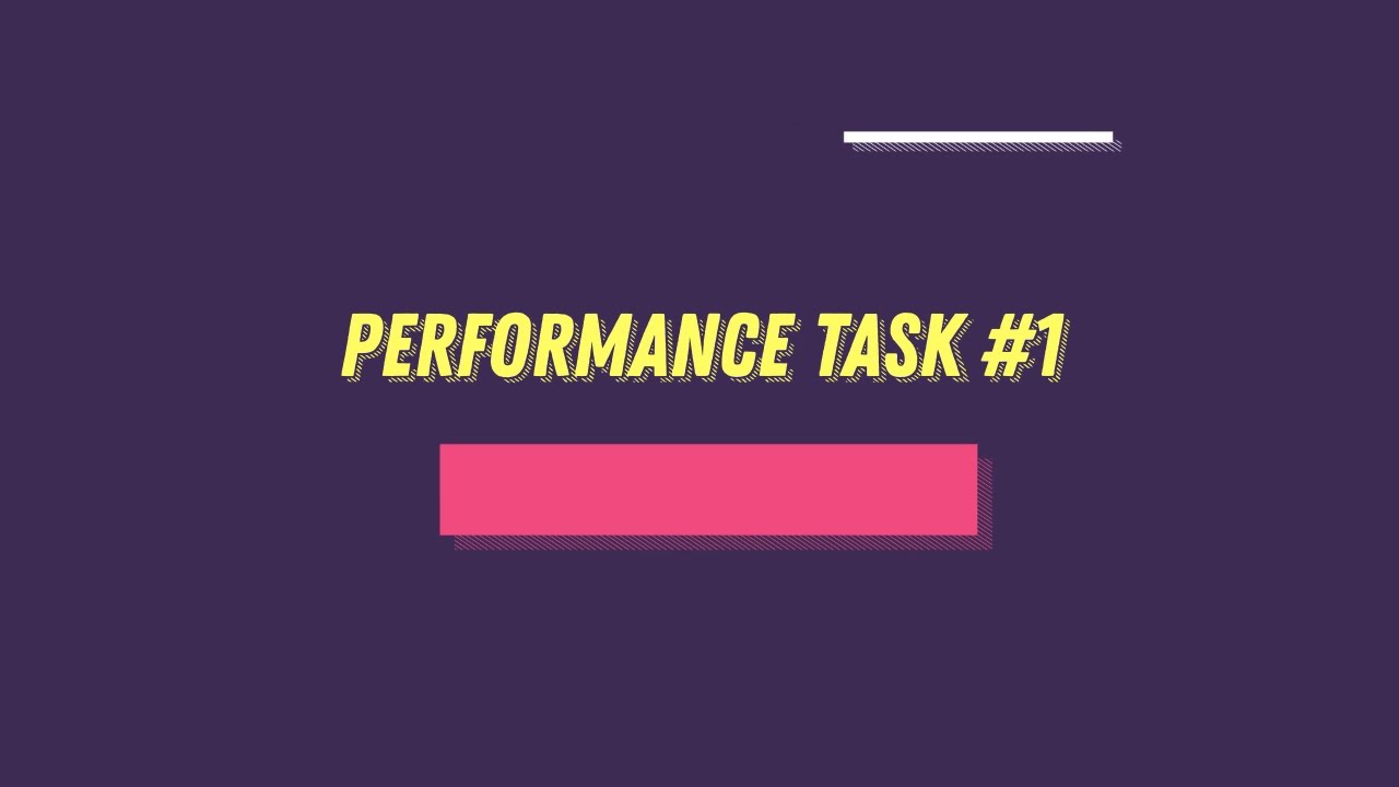 English Performance Task # 1 - Context Clues - YouTube