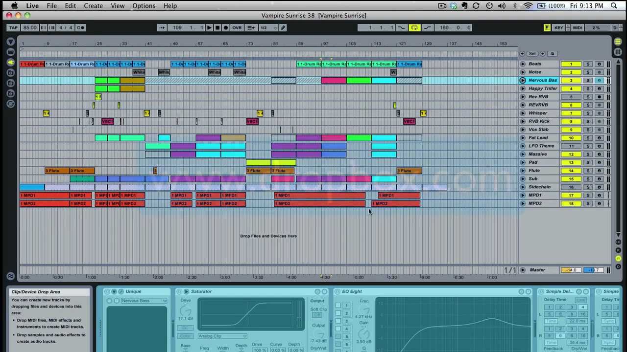 Ableton Tutorial: Collect all & save with freezing tracks to send your ...