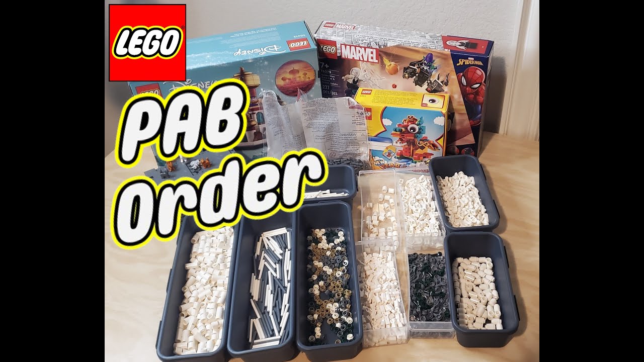 LEGO PAB order part 1 - YouTube