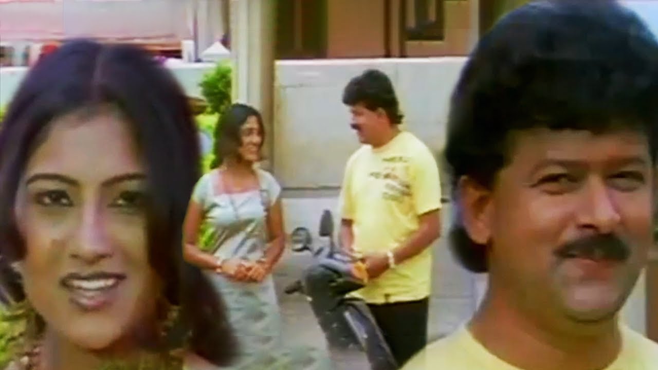 Romantic Scene On Kannada Movie Aliya Geleya - YouTube