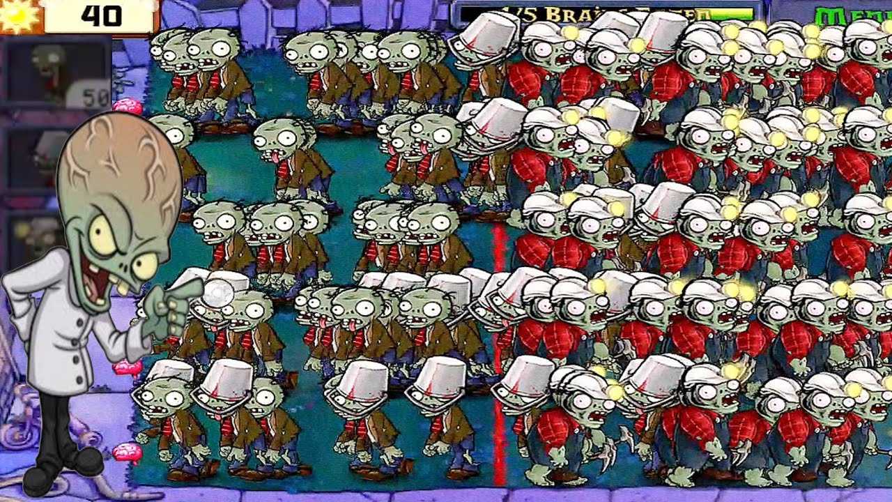 Plants vs Zombies | Mini Games: i,Zombies - 5 Level Completed | Full HD ...
