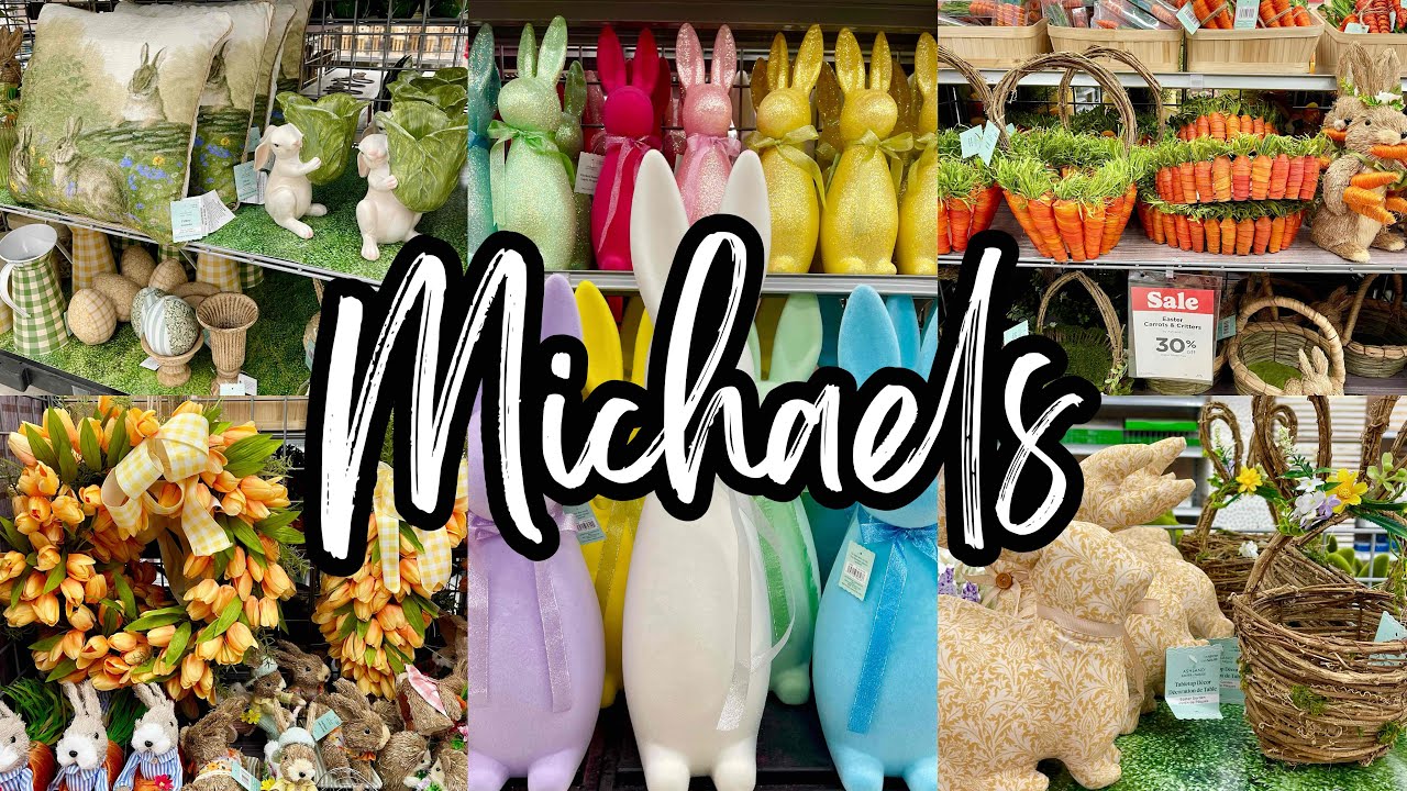 NEW MICHAELS EASTER DECOR 2025 • SHOP WITH ME - YouTube