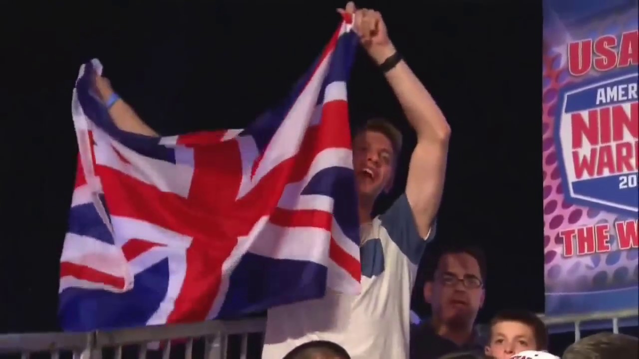 American Ninja Warrior - USA vs the World II 2015 Stage 2 Tim Shieff ...