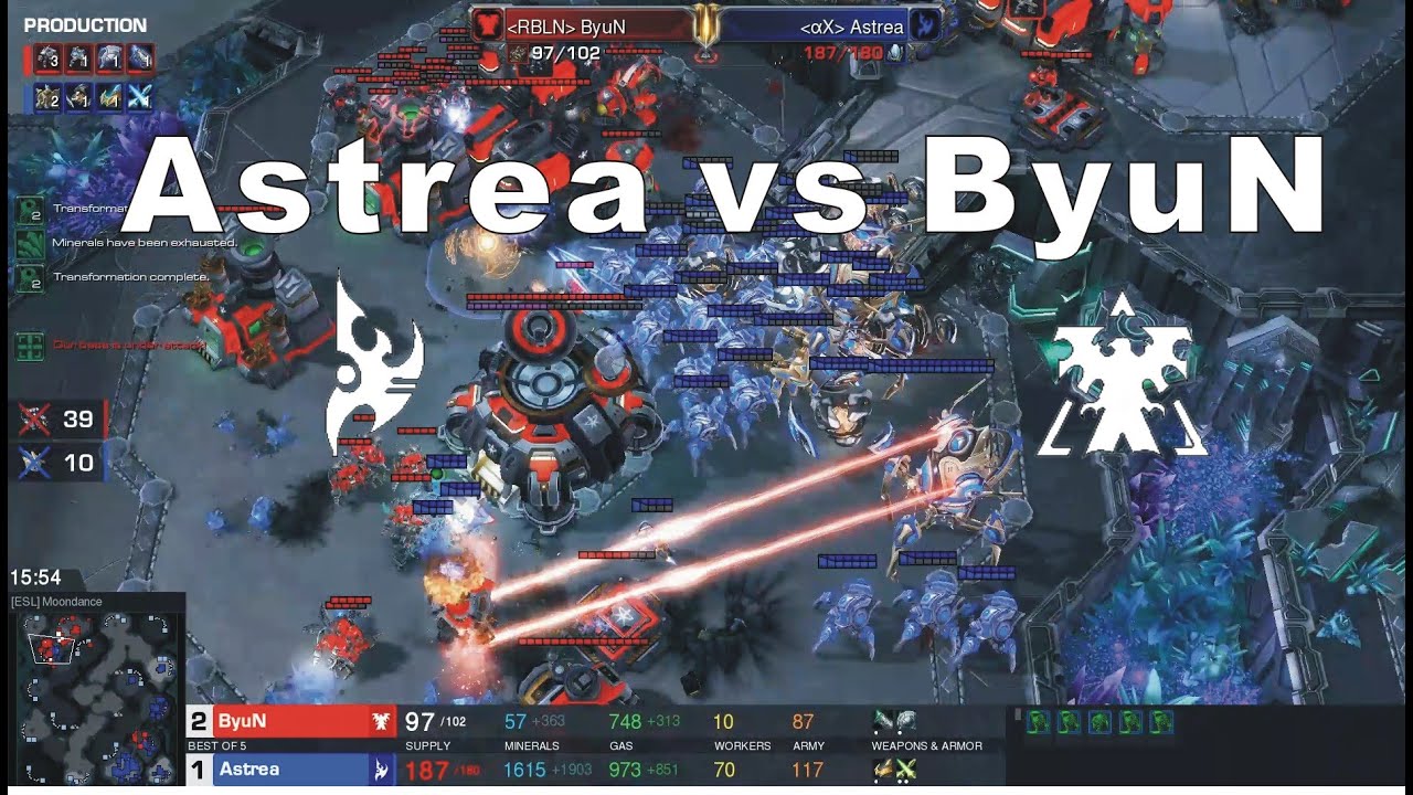 Starcraft II HomeStory Cup XXII 2022 Dec18AM Astrea(P) v ByuN(T)(2 ...