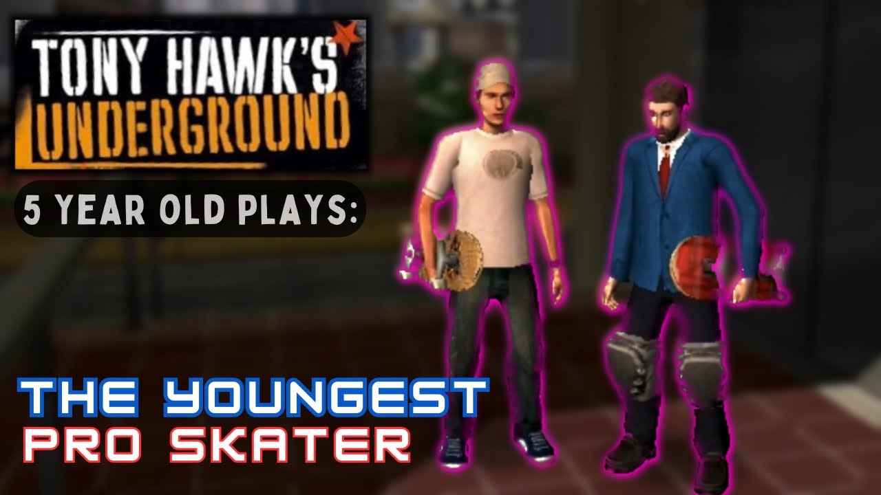 Playing THUG with a 5 Year Old… | Tony Hawk’s Underground - YouTube