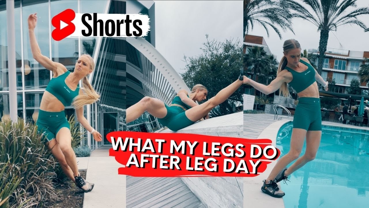What my legs do after leg day... - YouTube