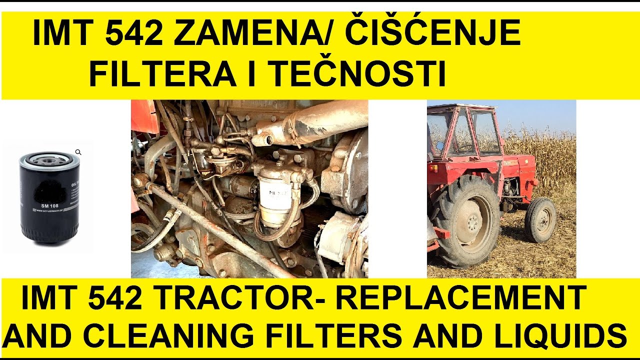 IMT 542 servis // IMT 542 tractor service - YouTube