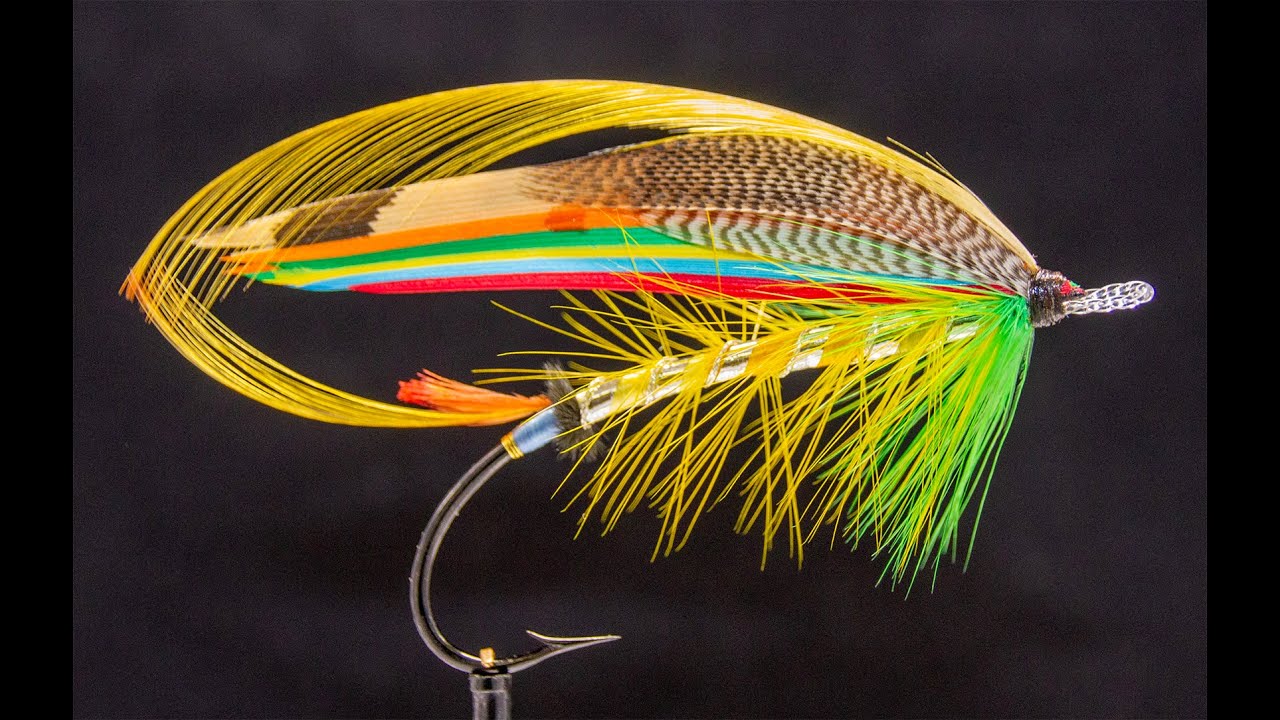 Tying the classic salmon pattern Springtime with Jonas Andersson - YouTube