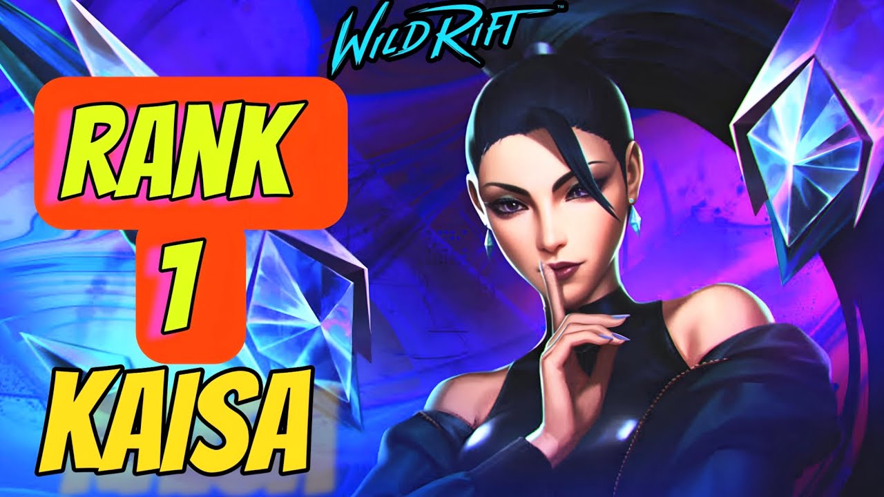 WILD RIFT ADC | KAI'SA ADC IS GOD TIER ADC - YouTube