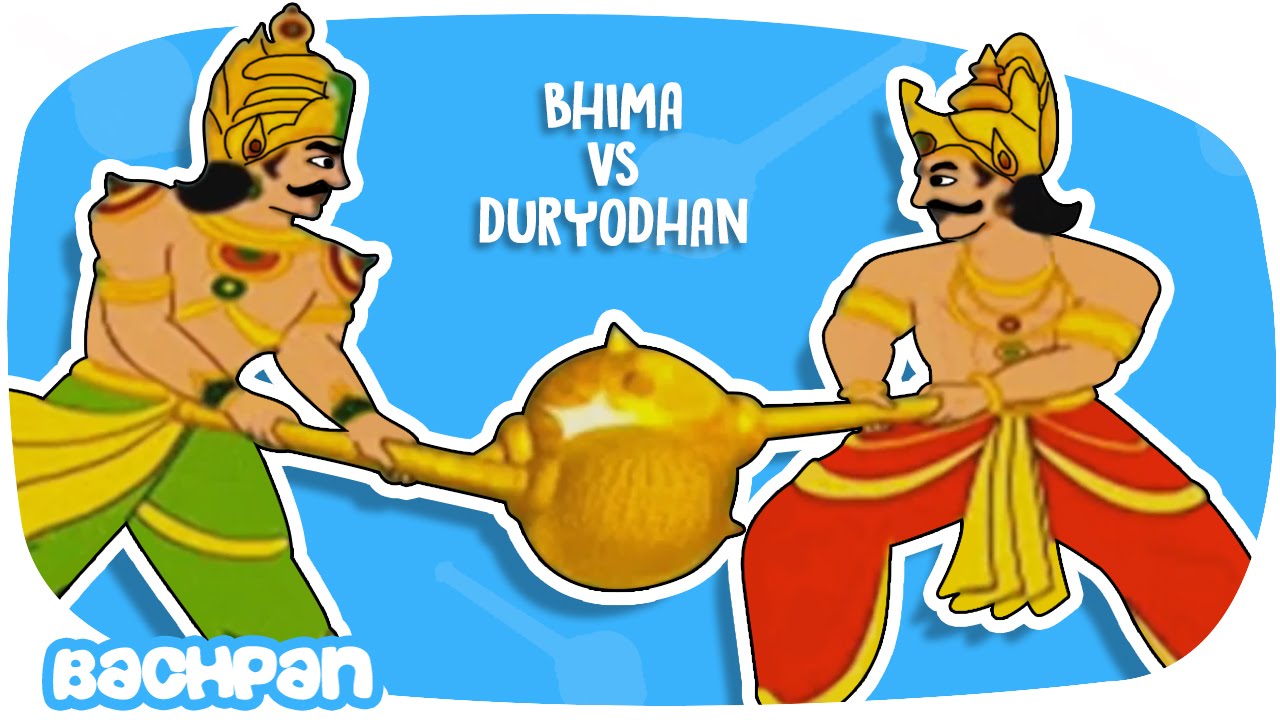 Role of Bhima | Mahabharat | English Story | Mahabharat Cartoon Story ...