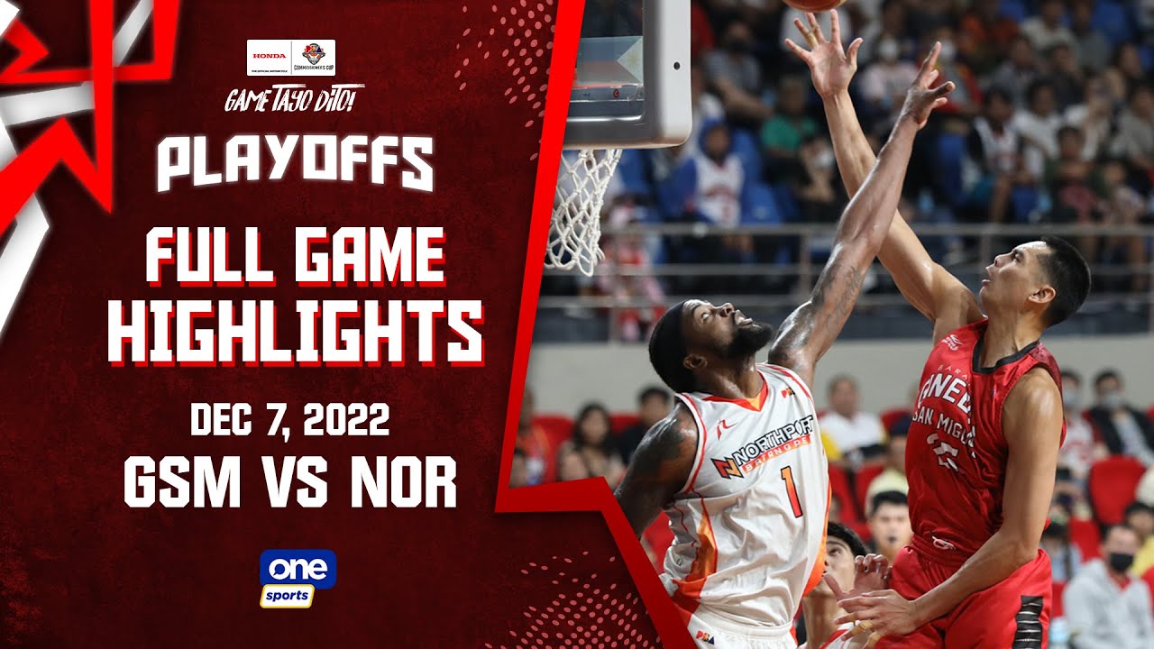 Ginebra vs. NorthPort QF Game 1 highlights | Honda S47 PBA Commissioner ...