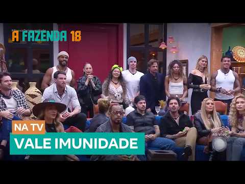 Duelo pela imunidade! Peões participam de prova em A Fazenda 18