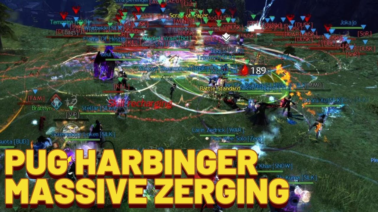 ULTIMATE HARBINGER Power Zerging and Farming - GW2 WvW 2024 - YouTube