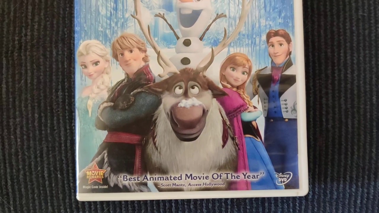 Disney- FROZEN DVD Overview! - YouTube