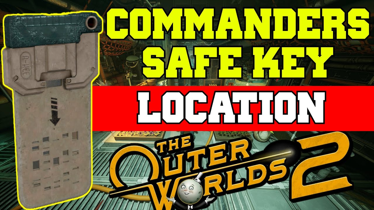 How To Get The Commander's Safe Key - The Outer Worlds 2 - YouTube