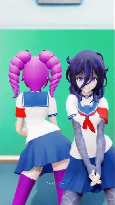 Anime Girls Dance Shorts Short Anime Youtube