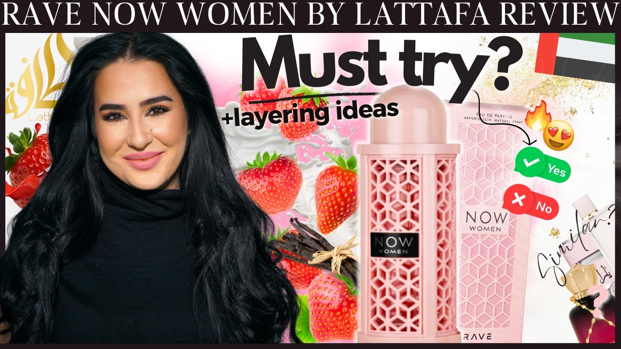 Must try? 🔥 RAVE NOW WOMEN by LATTAFA - Delicious creamy strawberry? In ...