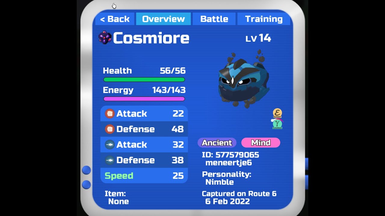 I FOUND GAMMA COSMIORE! (first boosts this event) - YouTube