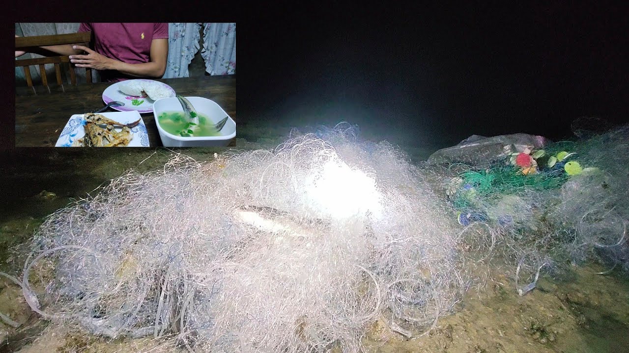 Solo night fishing ,naka dali nang hito sa mababaw lang , hito with ...