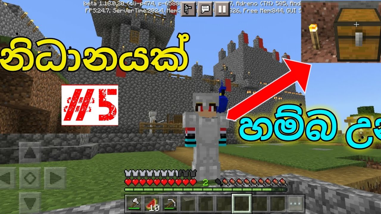 how to Minecraft gameplay sinhala episode #5 - YouTube
