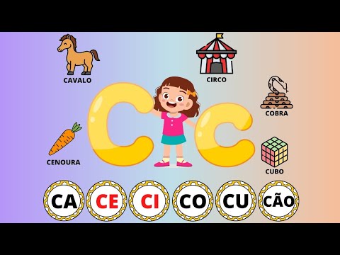 Kit Consoantes LETRA C - YouTube