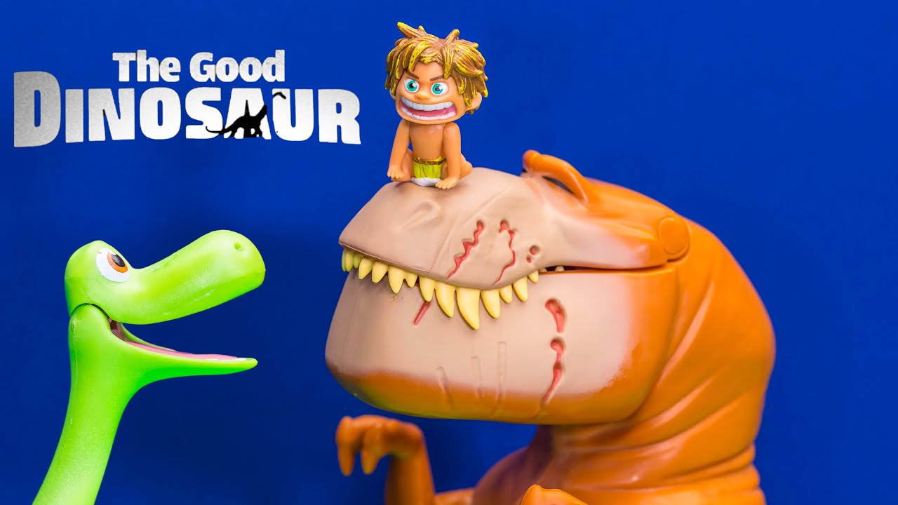 Galloping Butch Good Dinosaur Video Toy Review - YouTube