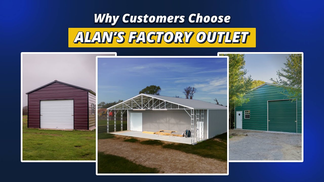 Alan's Factory Outlet Reviews after Metal Building or Carport Delivered ...